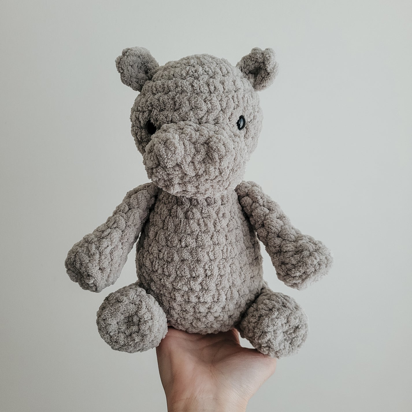 Hankie the Hippo Stuffie (Crochet Pattern) – The Cosy Stitch