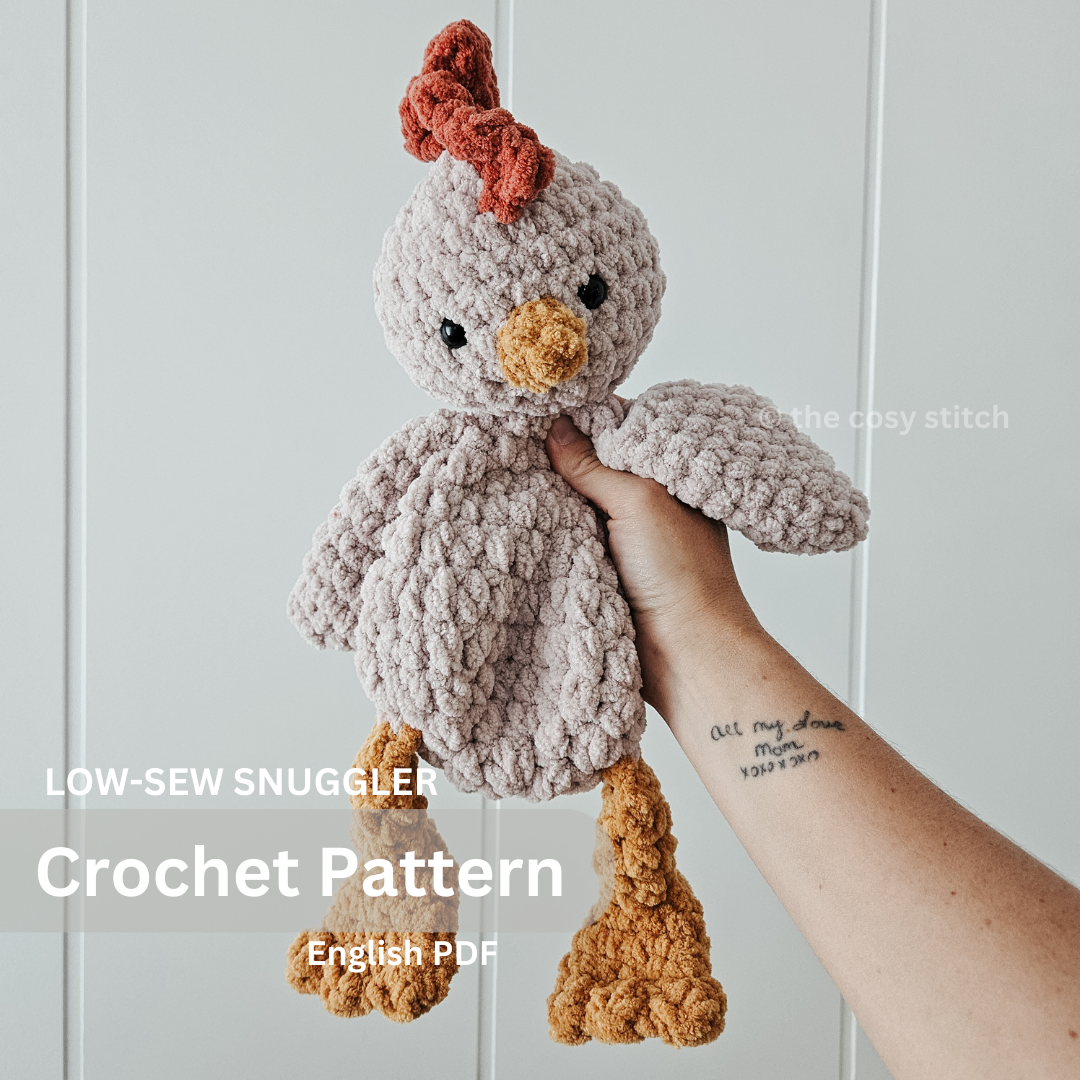 Cooper the Chicken Snuggler (Crochet Pattern) – The Cosy Stitch